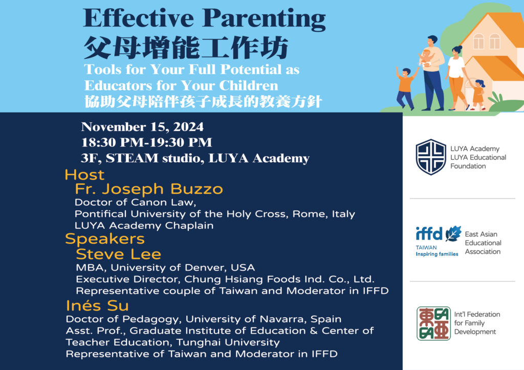 Parenting Workshop | LUYA Academy Parenting Workshop | Empowering ...